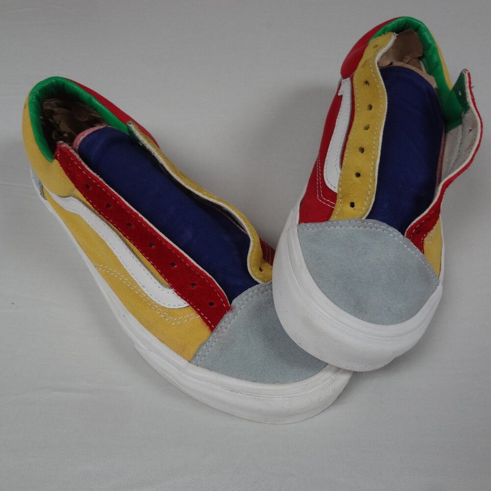 Vans Style 36 Sunshine Red Yellow Blue Shoes Sneaker … - Gem